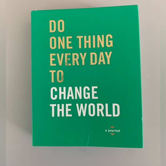 Other | Do One Thing Every Day To Change The World Book Positivity ...